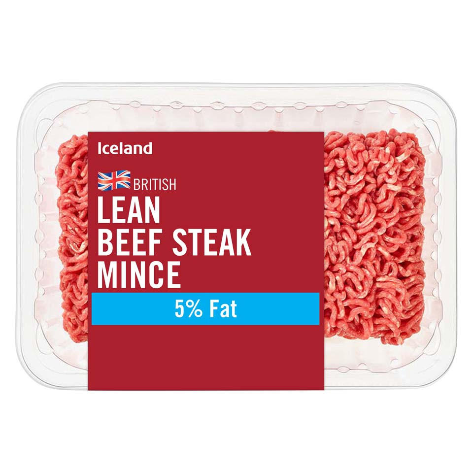 Iceland British Lean Beef Steak Mince 5% Fat 360g | Beef | Iceland Foods
