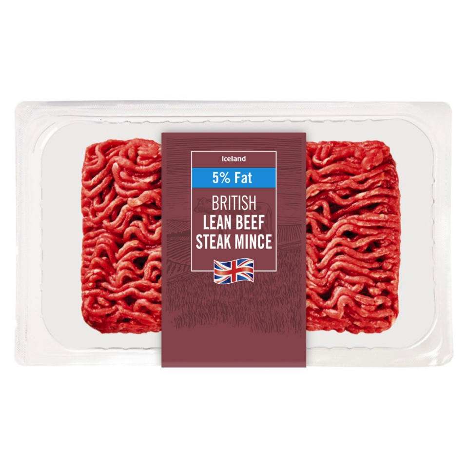 Iceland British Lean Beef Steak Mince 5% Fat | Beef | Iceland Foods