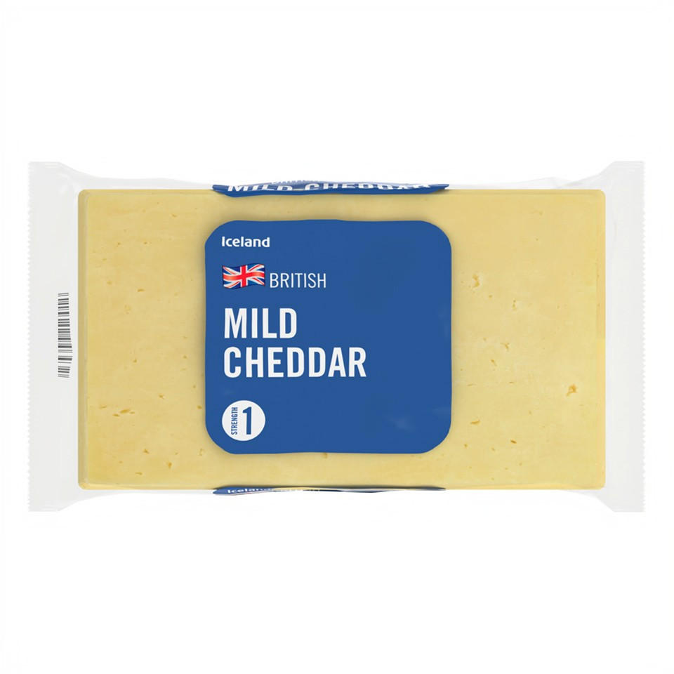 Iceland British Mild Cheddar 450g | Cheddar Cheese | Iceland Foods