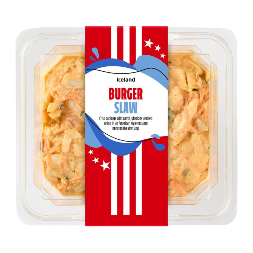 Iceland Burger Slaw 300g | Coleslaws & Pasta Tubs | Iceland Foods