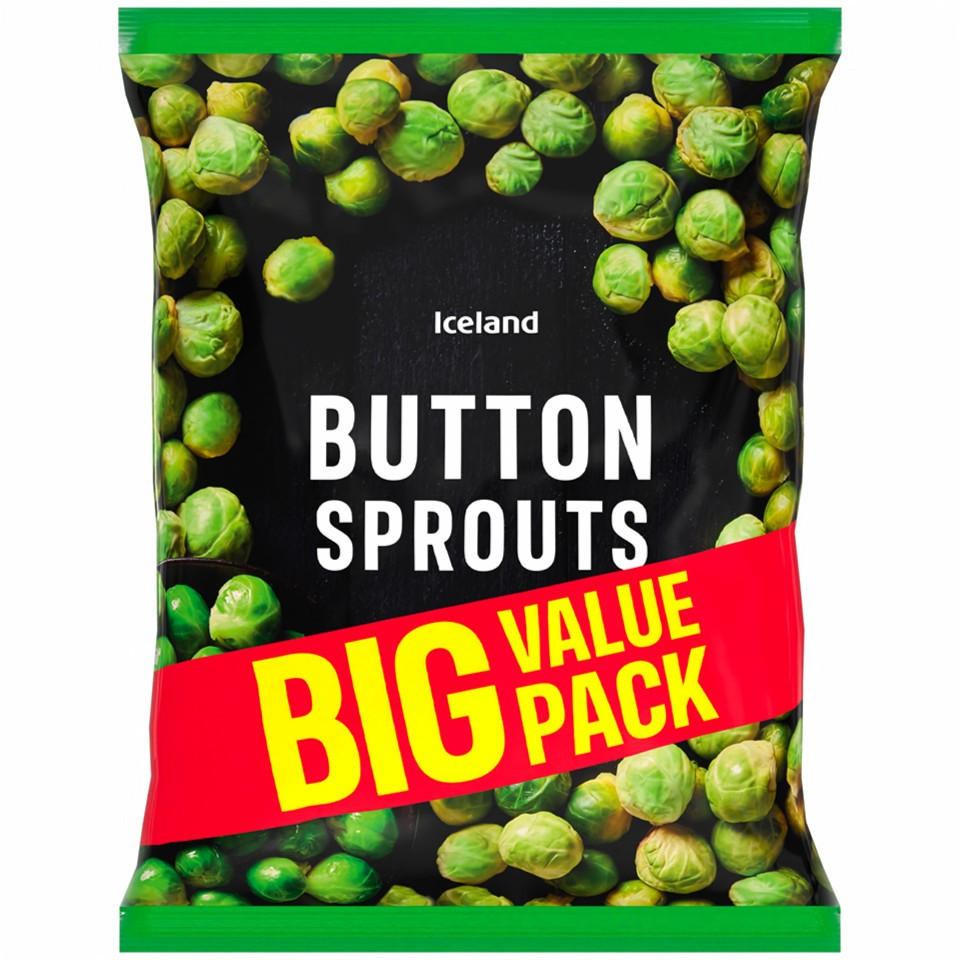 Iceland Button Sprouts 1.2kg | Vegetables | Iceland Foods