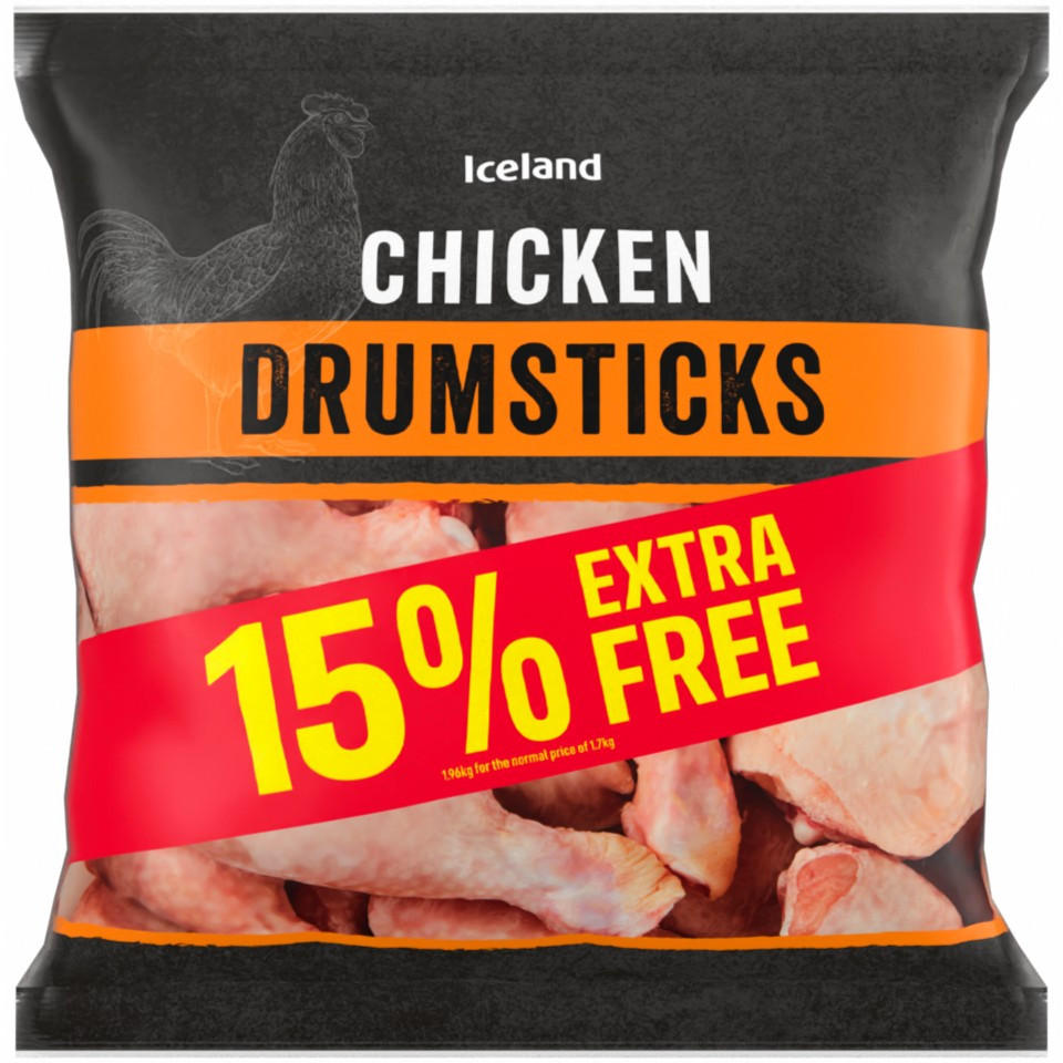 Iceland Chicken Drumsticks 1.96kg | Chicken | Iceland Foods