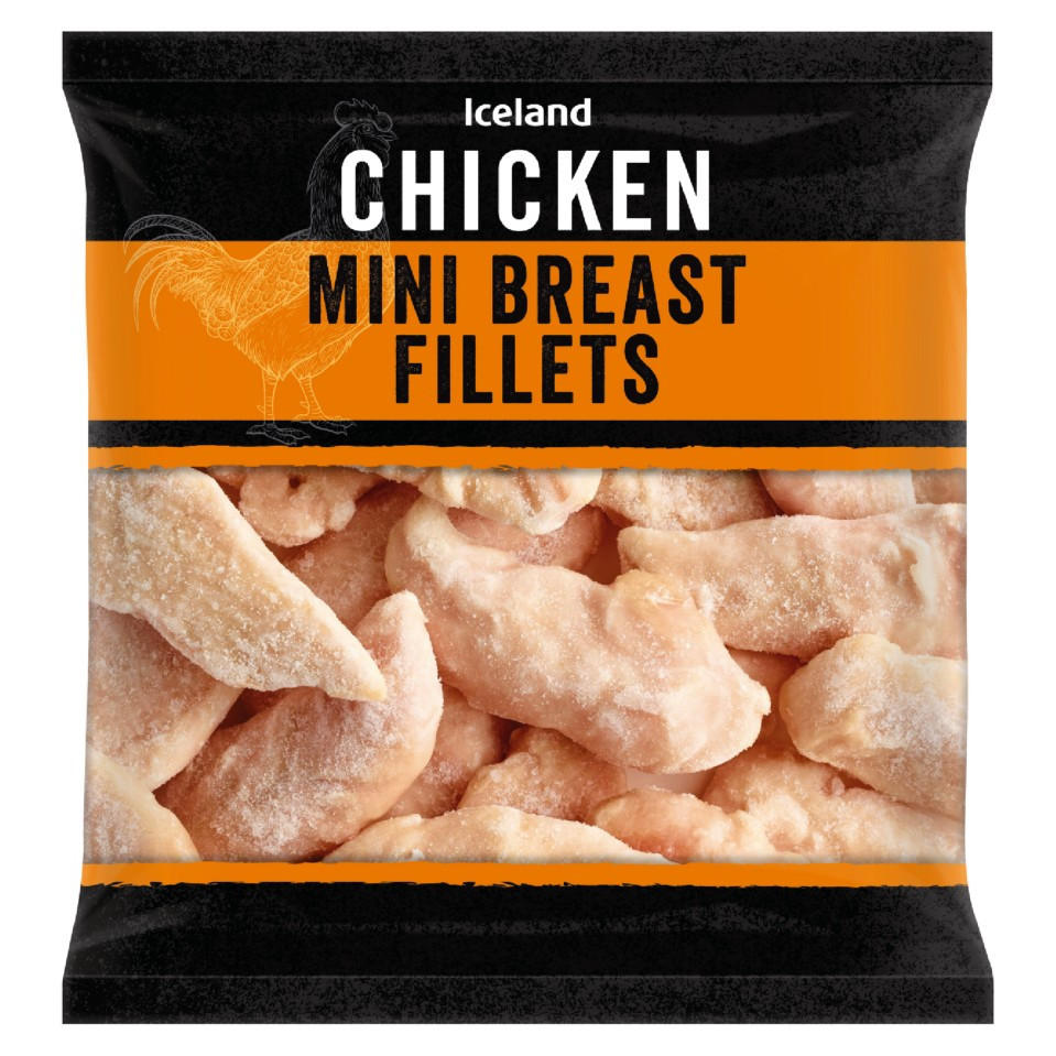 Iceland Chicken Mini Breast Fillets 1kg | Chicken | Iceland Foods