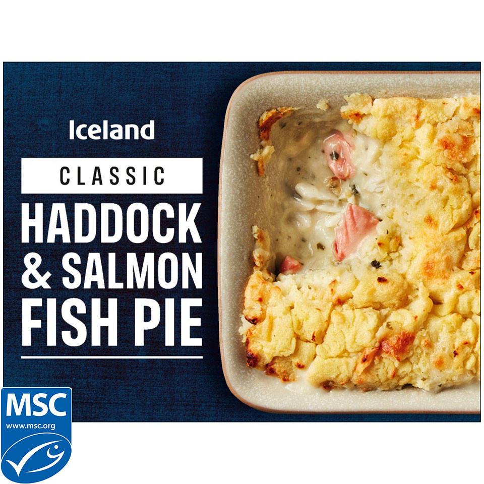 Iceland Classic Haddock & Salmon Fish Pie 400g | Fish Pies & Meals | Iceland Foods