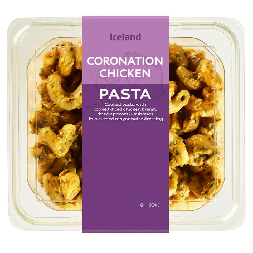 Iceland Coronation Chicken Pasta 250g | Pasta Tubs & Dips | Iceland Foods