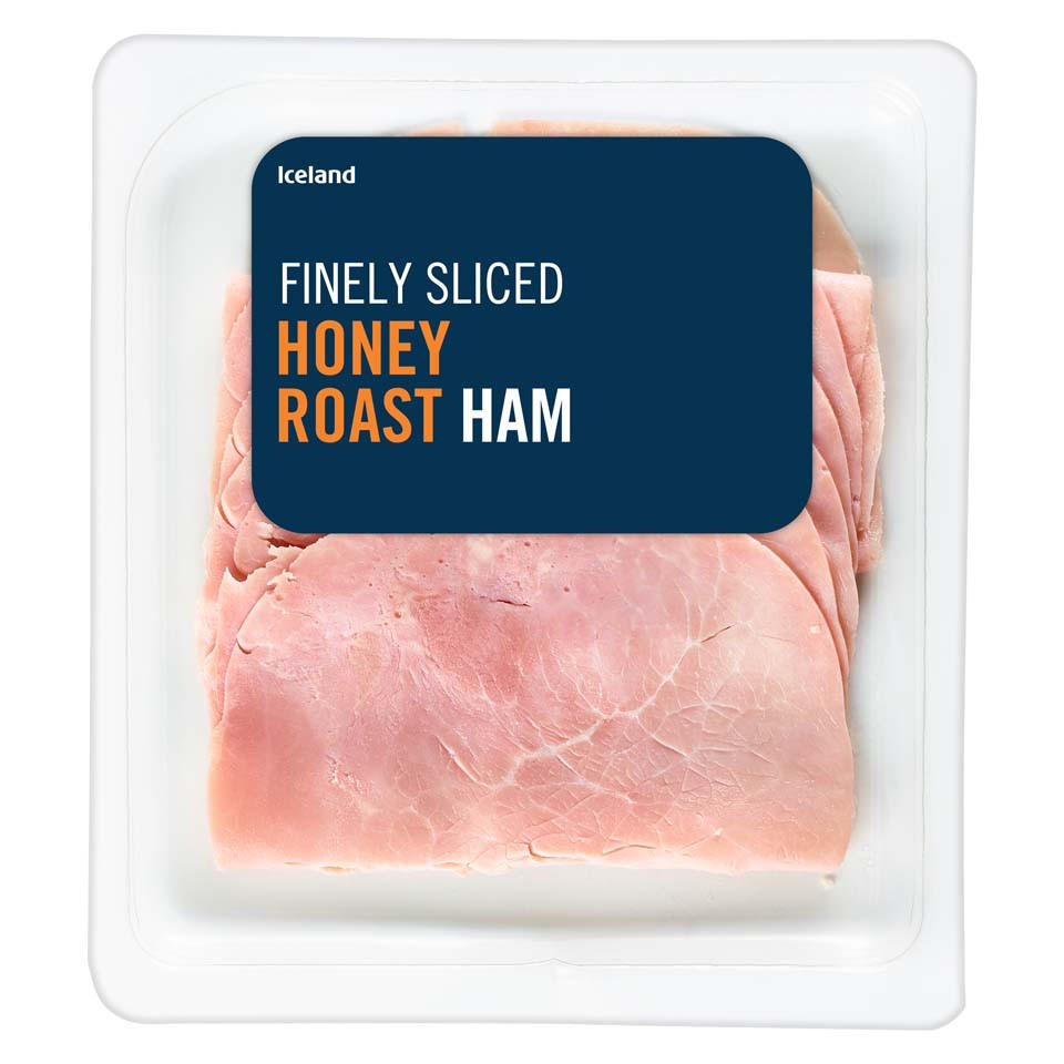Iceland Finely Sliced Honey Roast Ham 100g | Ham | Iceland Foods