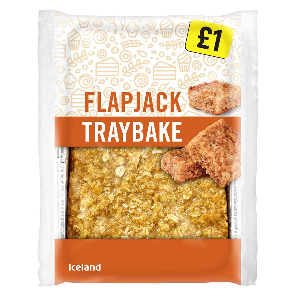 Iceland Flapjack Traybake 250g | Cakes | Iceland Foods
