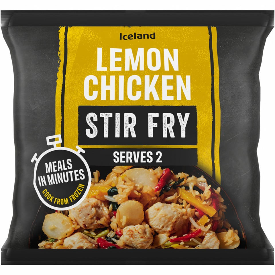 Iceland Lemon Chicken Stir Fry 750g | Chinese & Oriental | Iceland Foods