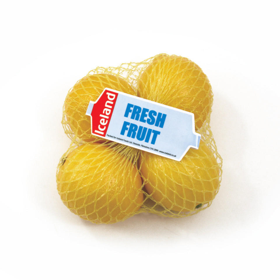 Iceland Lemons 4 Pack | Fresh Fruit | Iceland Foods