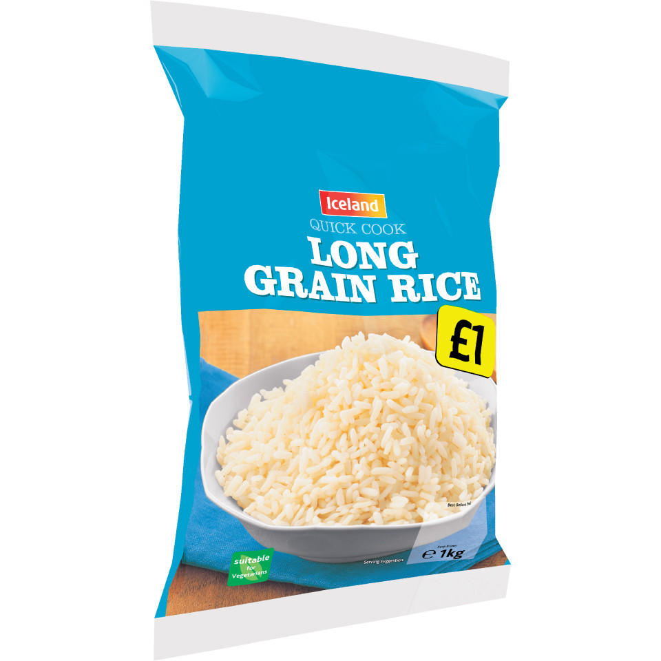 Iceland White Rice Steam Bags at James Ivery blog