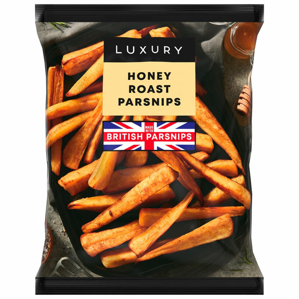 Iceland Luxury Honey Roast Parsnips 750g Iceland Foods