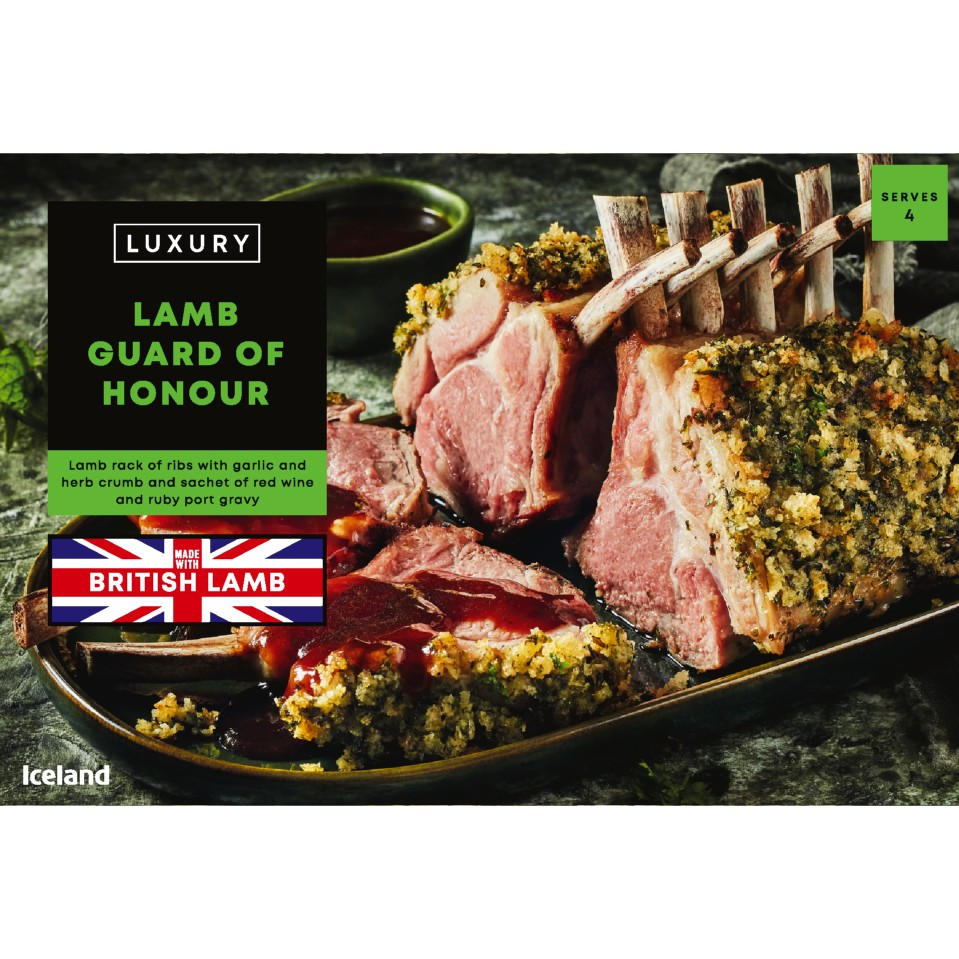 Iceland Luxury Lamb Guard of Honour 800g | Luxury Food | Iceland Foods