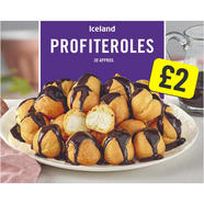 Iceland Profiteroles 450g Pastry Iceland Foods