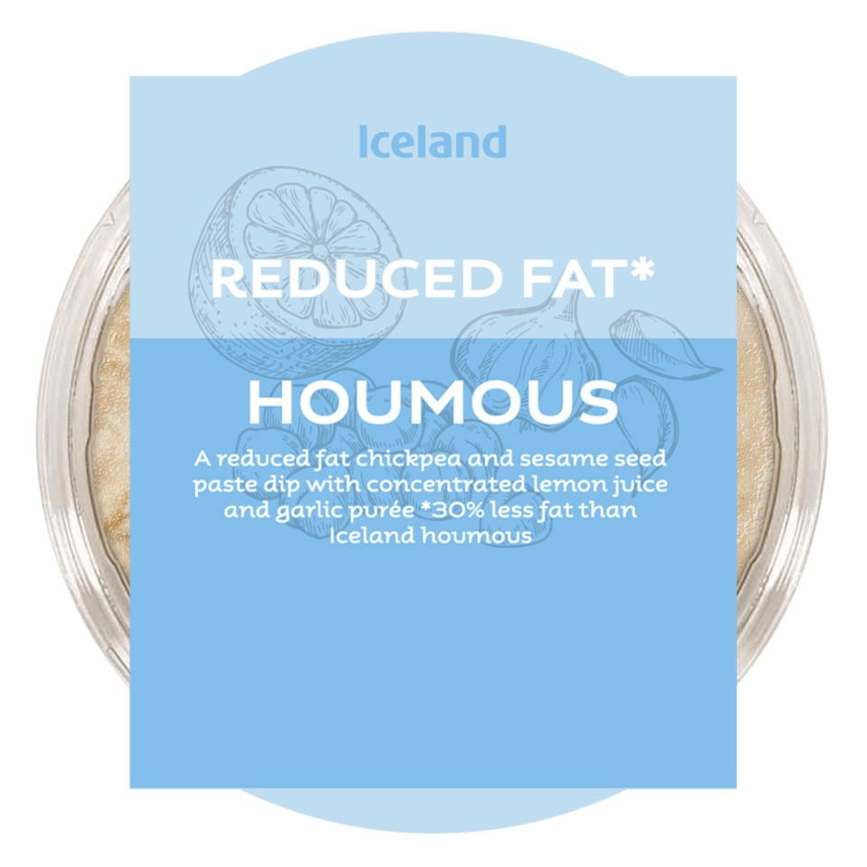 Iceland Reduced Fat* Houmous 200g | Dips | Iceland Foods