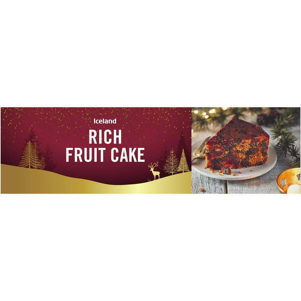 Iceland Rich Fruit Cake 800g | Muffins & Mini Bites | Iceland Foods