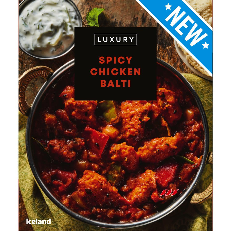 Iceland Spicy Chicken Balti 400g | Luxury | Iceland Foods