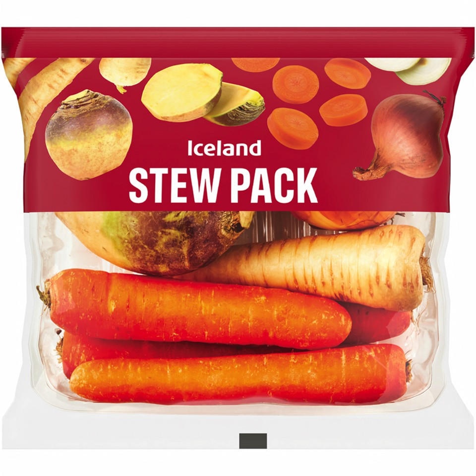 Iceland Stew Pack 900g | Fresh Vegetables | Iceland Foods