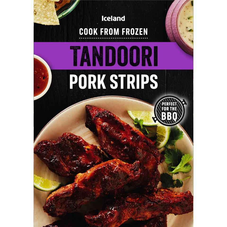 Iceland Tandoori Pork Strips 330g | Pork & Gammon | Iceland Foods