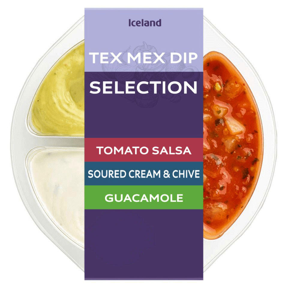 Iceland Tex Mex Dip Selection 210g | Dips | Iceland Foods