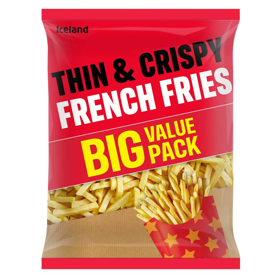 Iceland Thin and Crispy French Fries 2.55kg | Chips & Fries | Iceland Foods