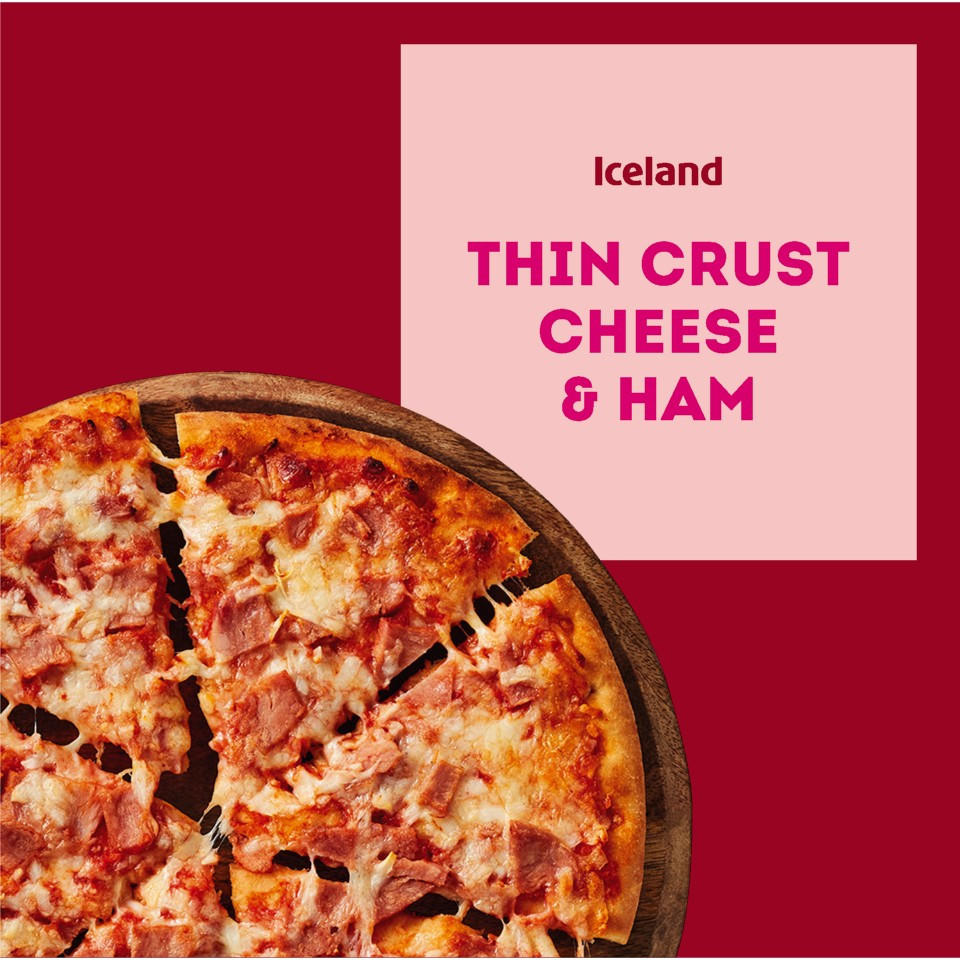 Ham And Cheese Pizza