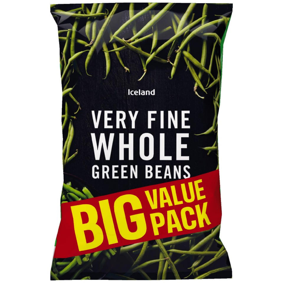 Iceland Very Fine Whole Green Beans 1.2kg | Vegetables | Iceland Foods