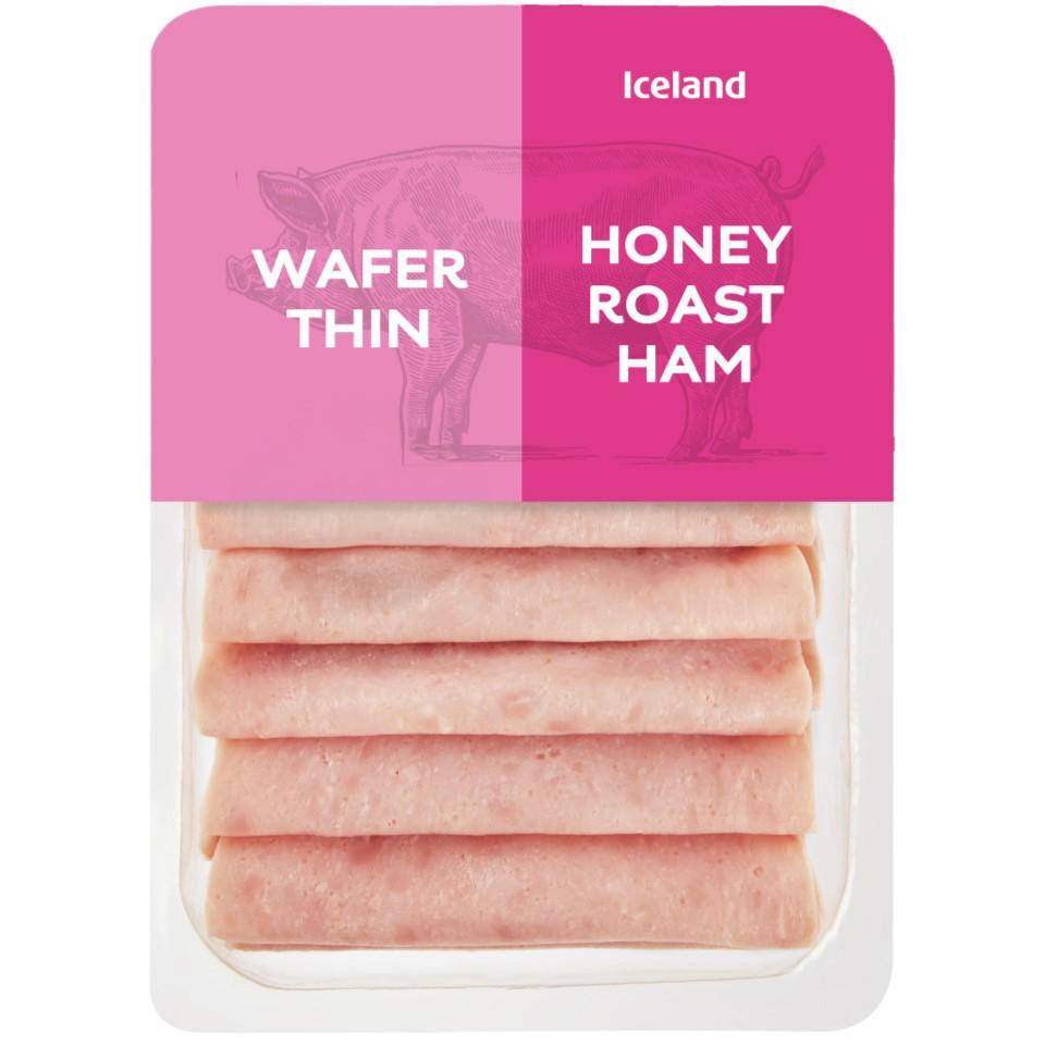 Iceland Wafer Thin Honey Roast Ham 300g | Ham | Iceland Foods