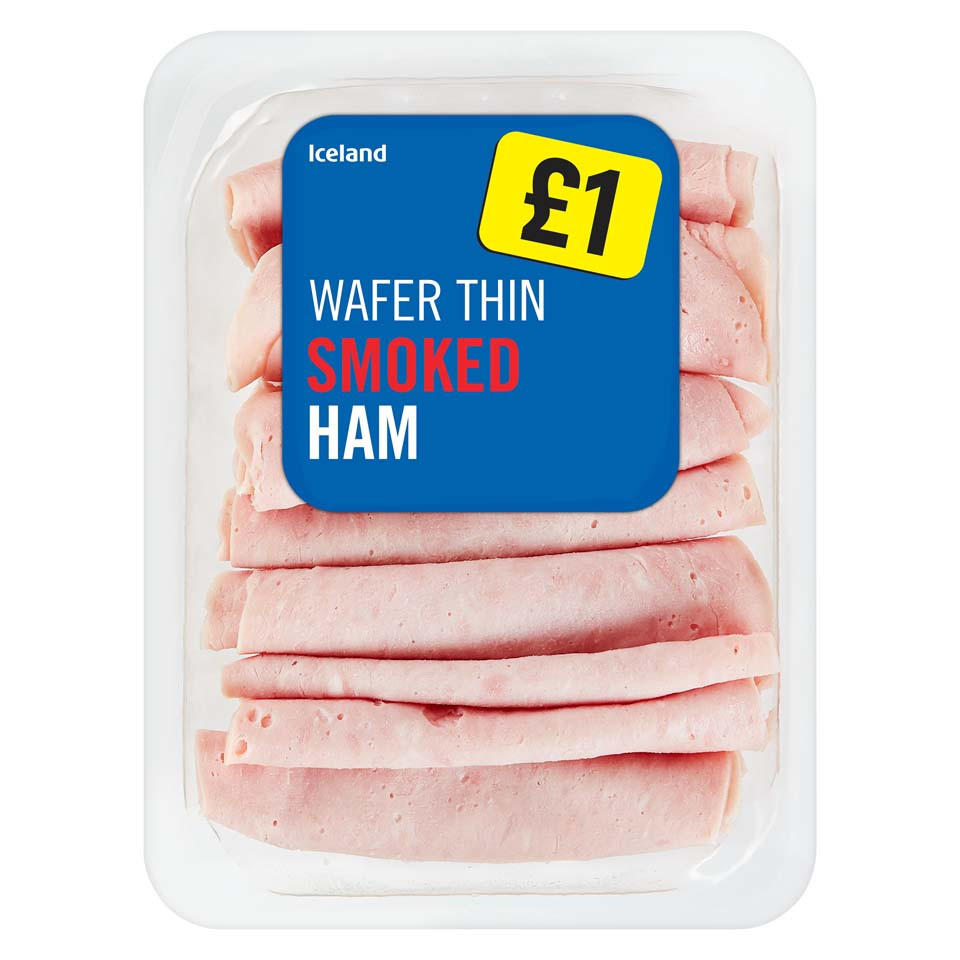 Iceland Wafer Thin Smoked Ham 160g | Ham | Iceland Foods