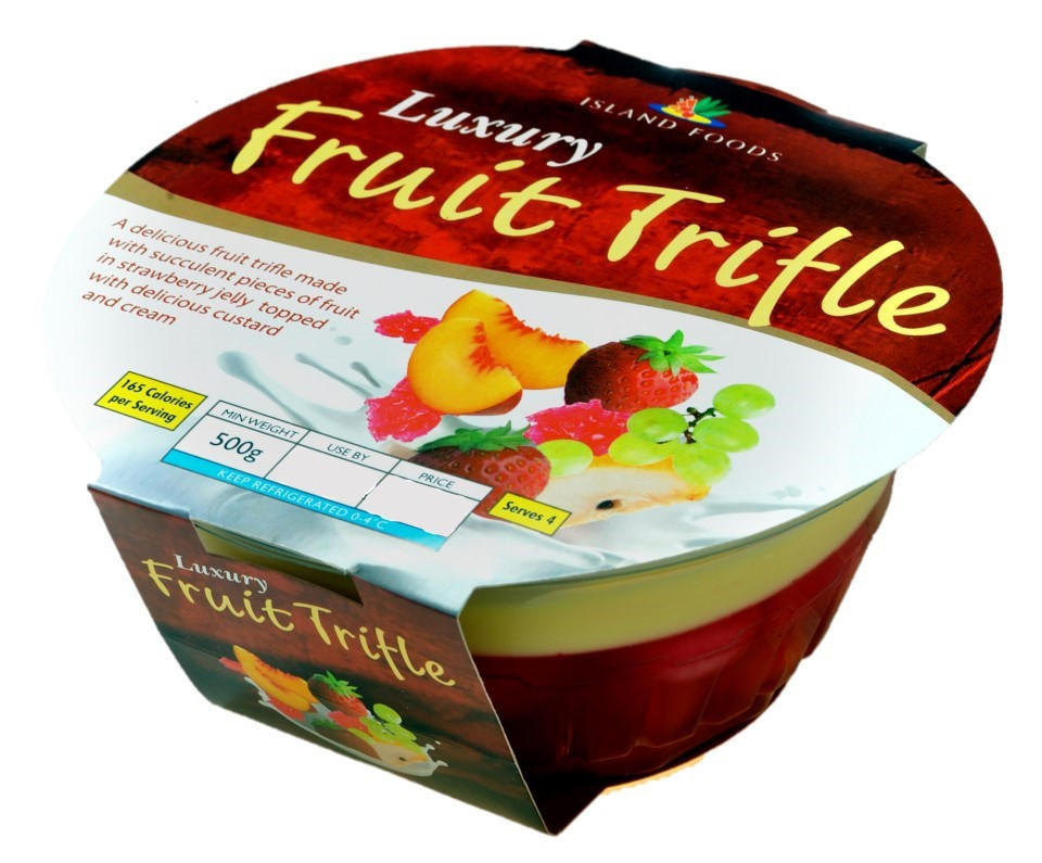 Island Foods 500g Luxury Fruit Trifle | Chilled Desserts | Iceland Foods