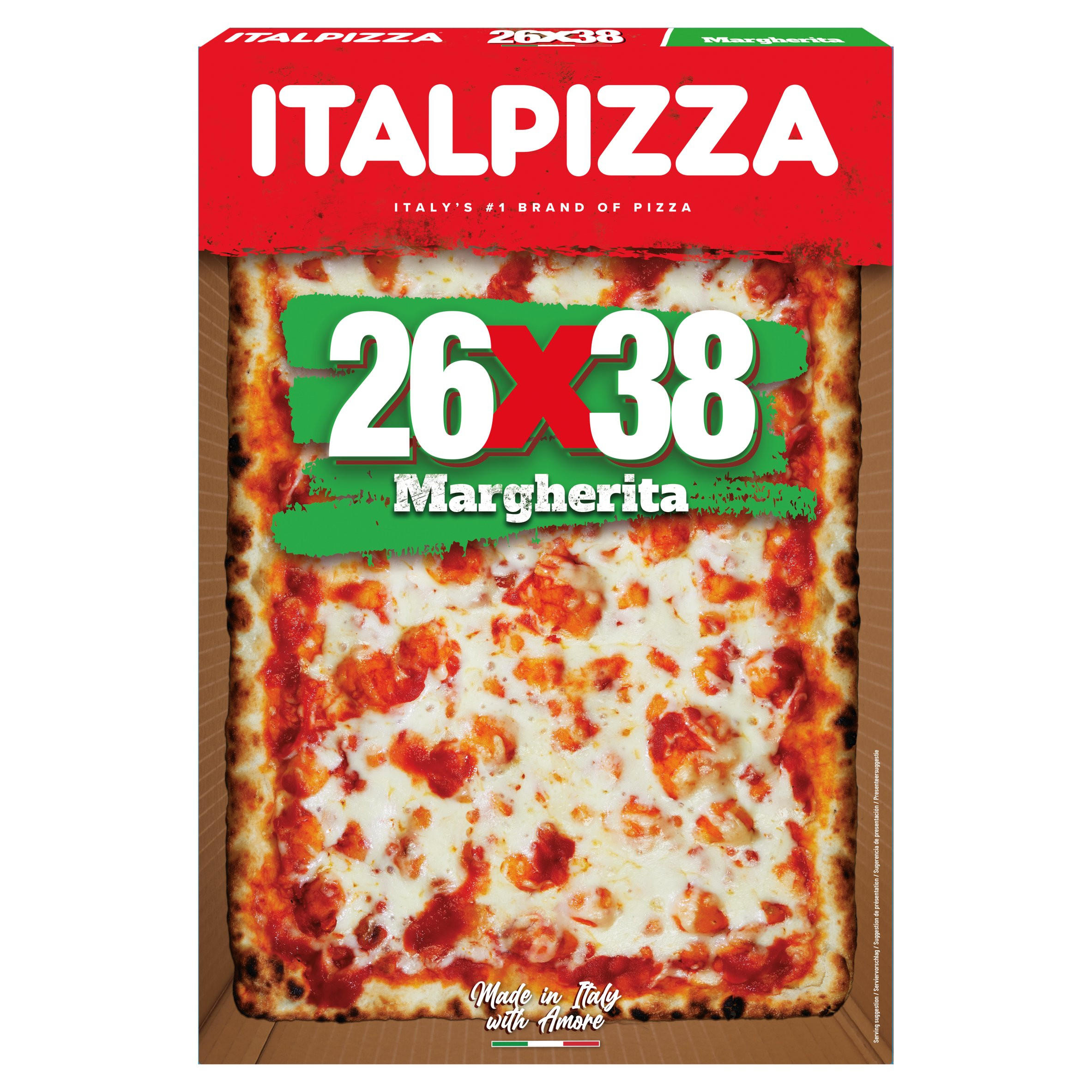 Italpizza 26x38 Margherita 510g | Sharing Pizza | Iceland Foods