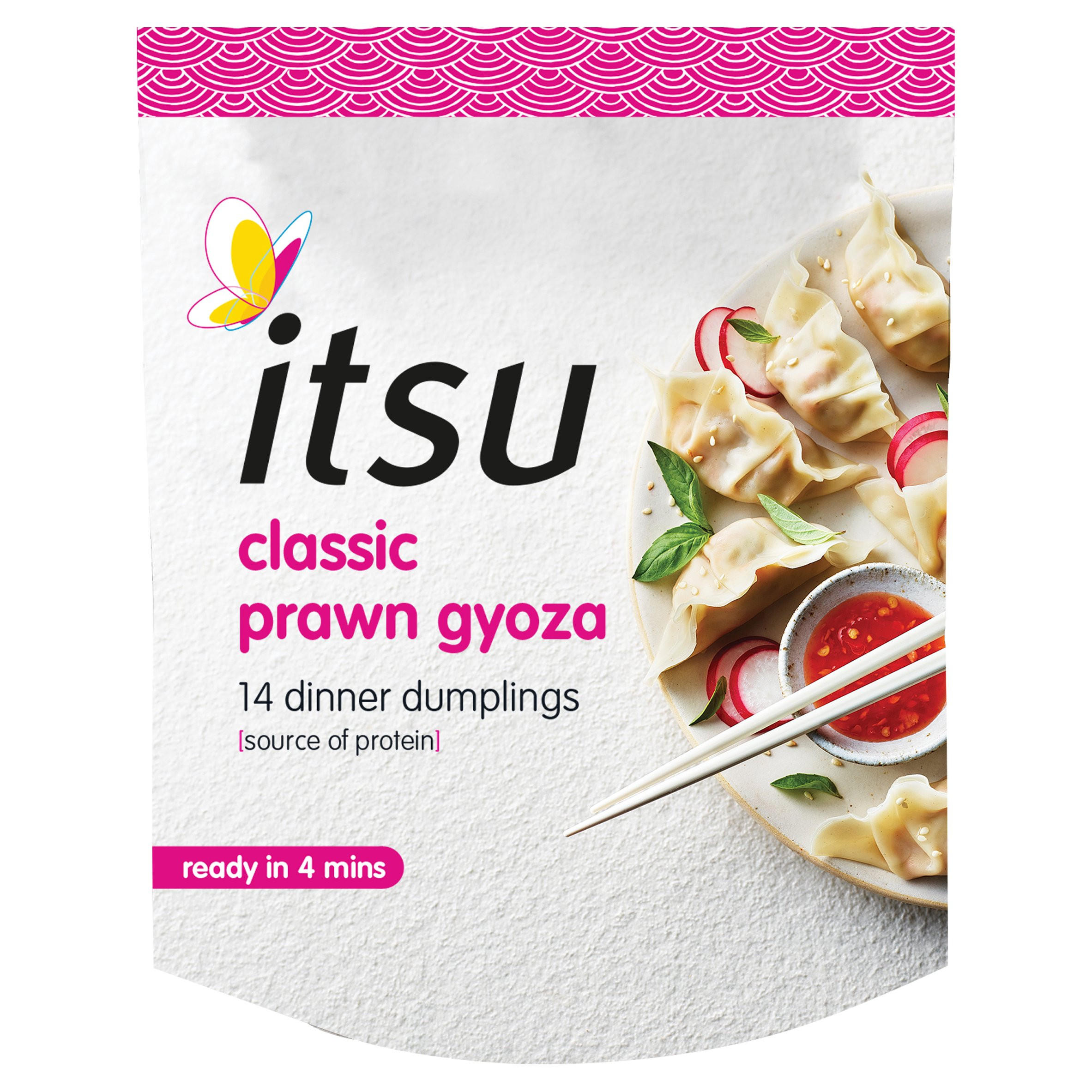 itsu Classic Prawn Gyoza 14 Dinner Dumplings 210g | Party Food ...