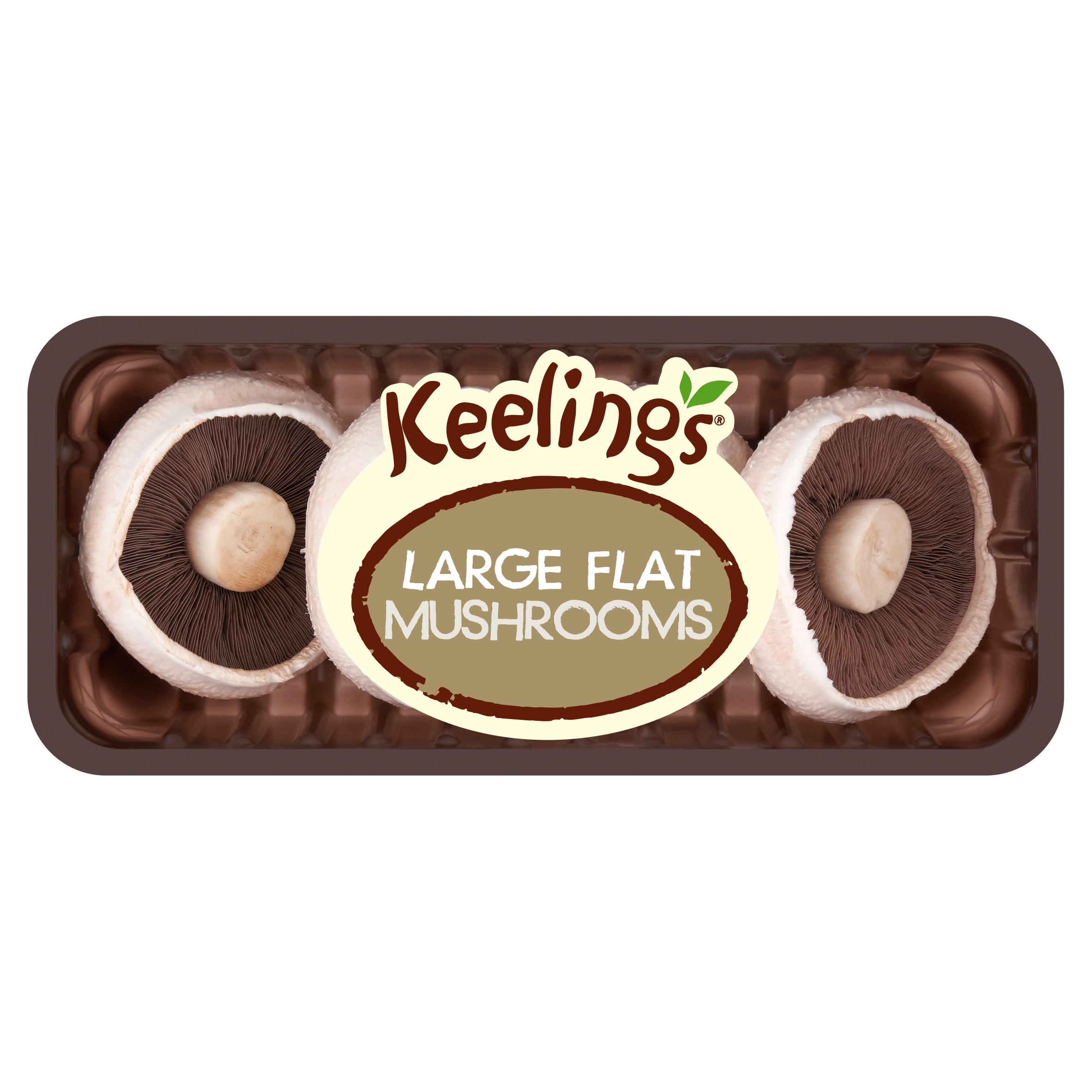 Keeling's Large Flat Mushrooms | Fresh Vegetables | Iceland Foods