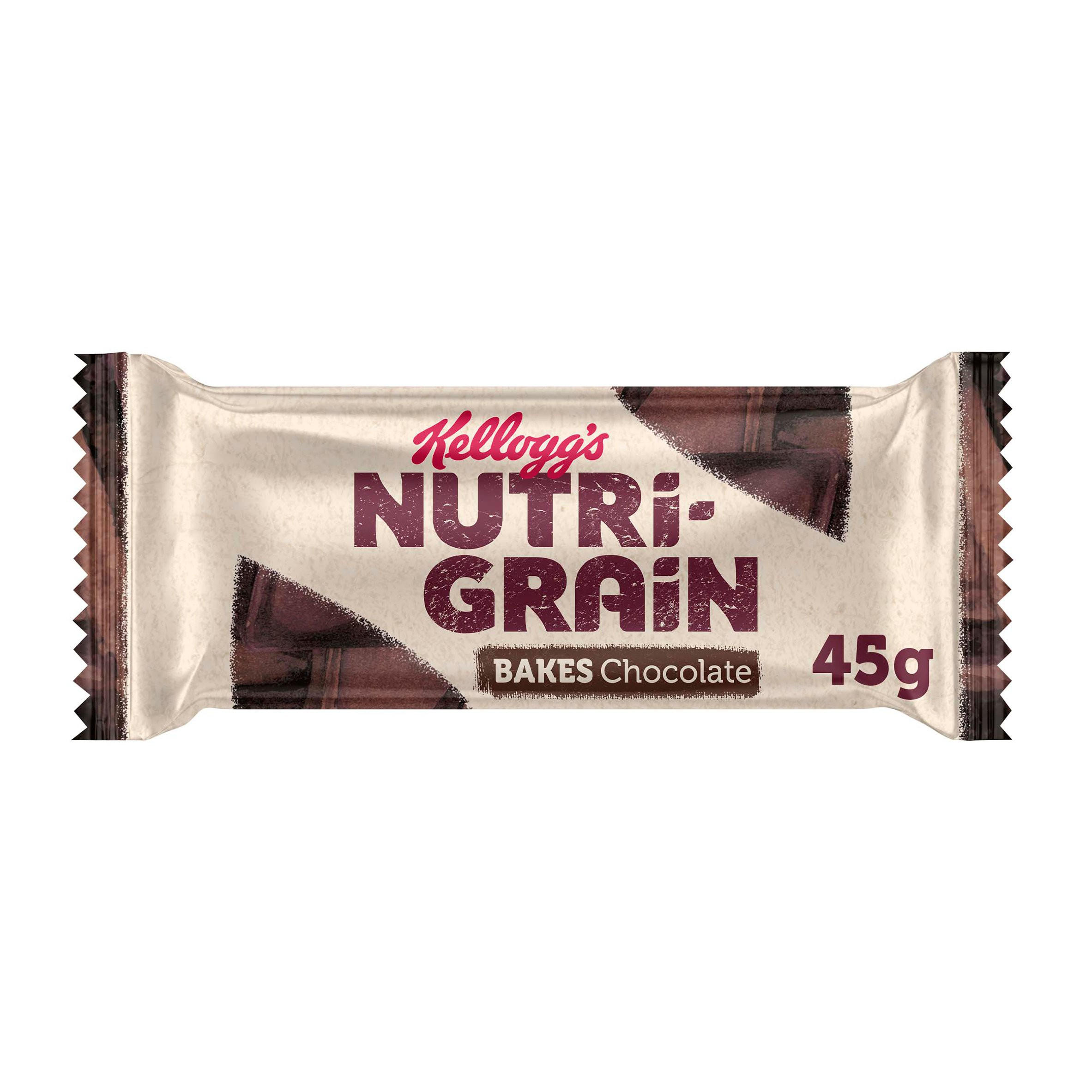 Kellogg's Nutri-Grain Bakes Chocolate 45g | Cereal Bars | Iceland Foods
