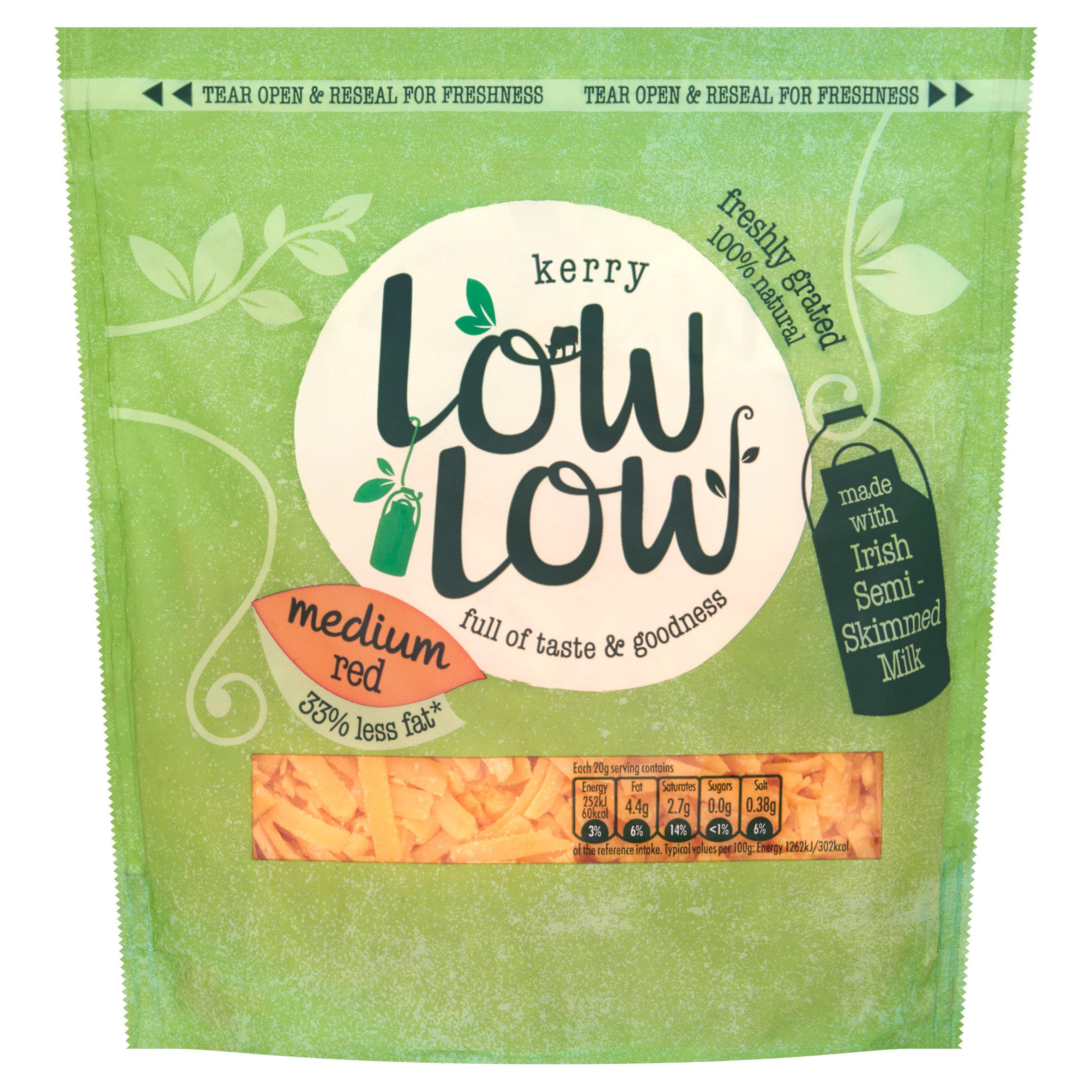 Kerry LowLow Medium Red 180g | Low Fat Cheese | Iceland Foods