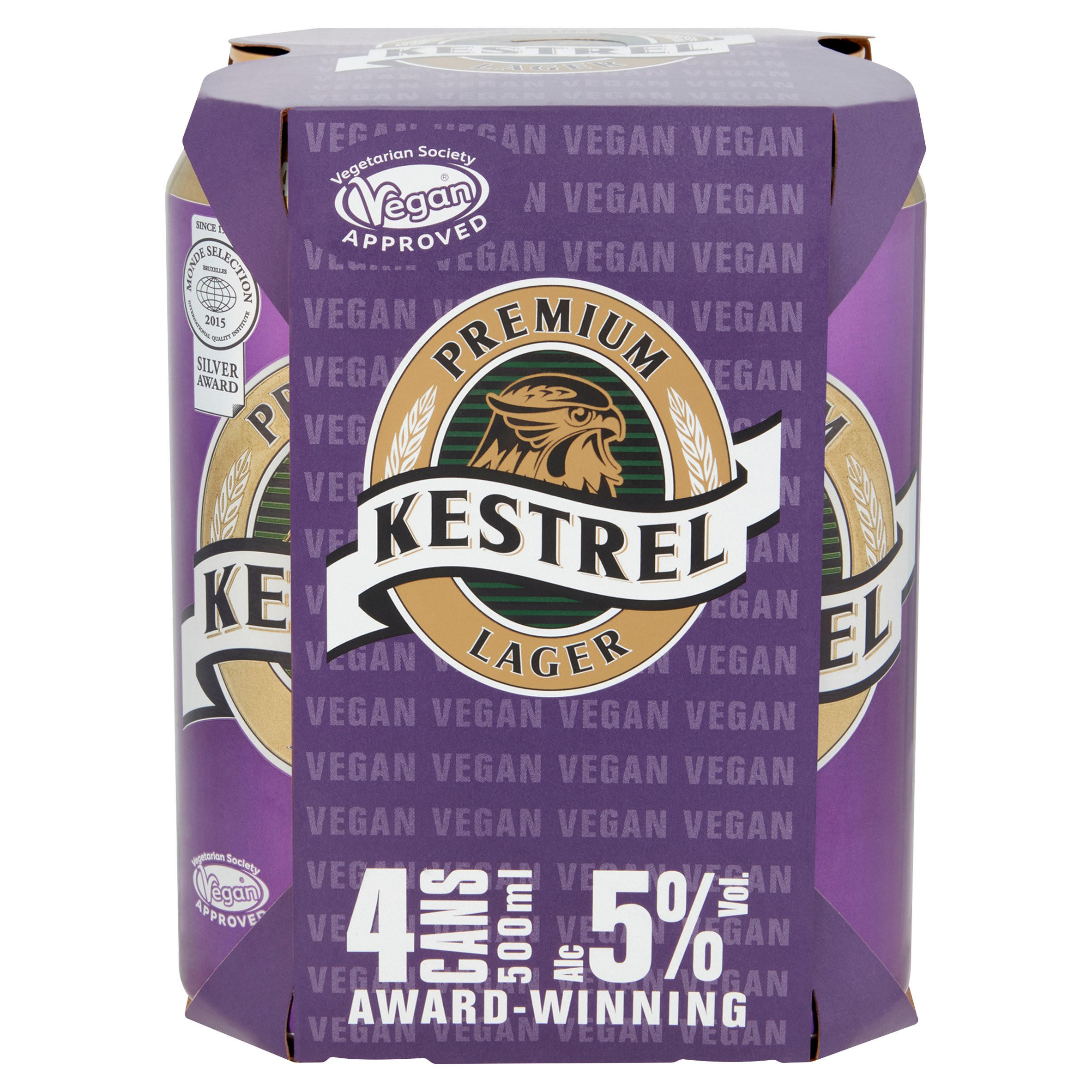 Kestrel Premium Lager 4 x 500ml | Beer | Iceland Foods