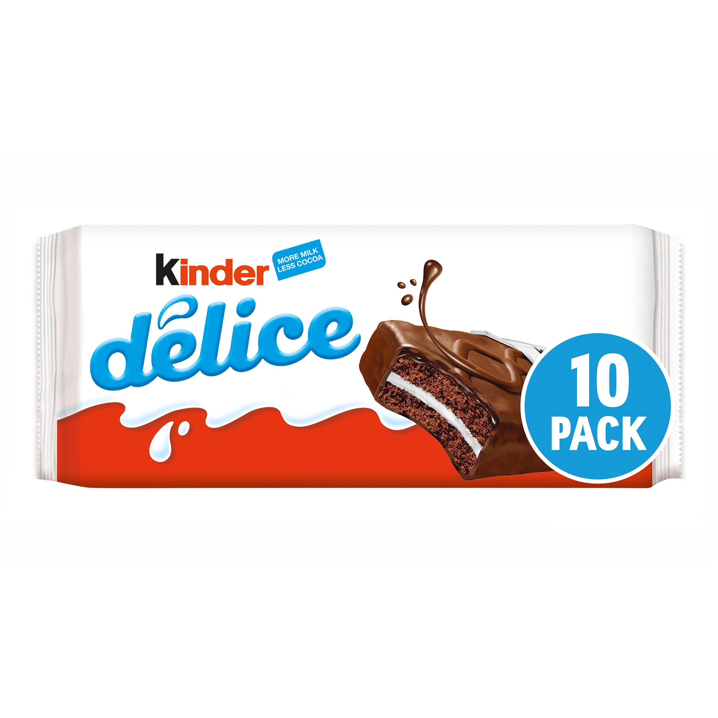 Kinder Delice Cake Bar 10 x 39g | Multipacks | Iceland Foods