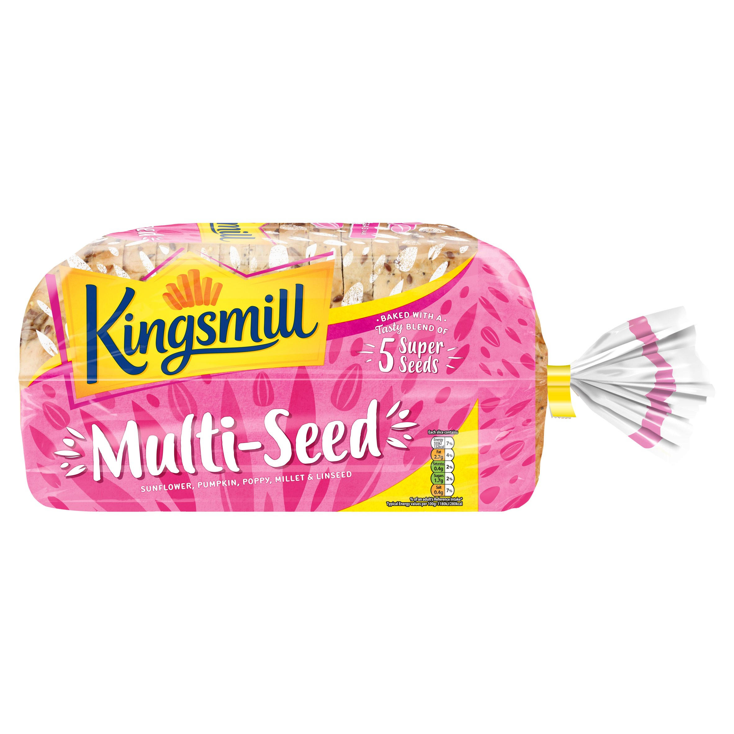 Kingsmill Multi-Seed 800g | Seeds & Grains | Iceland Foods
