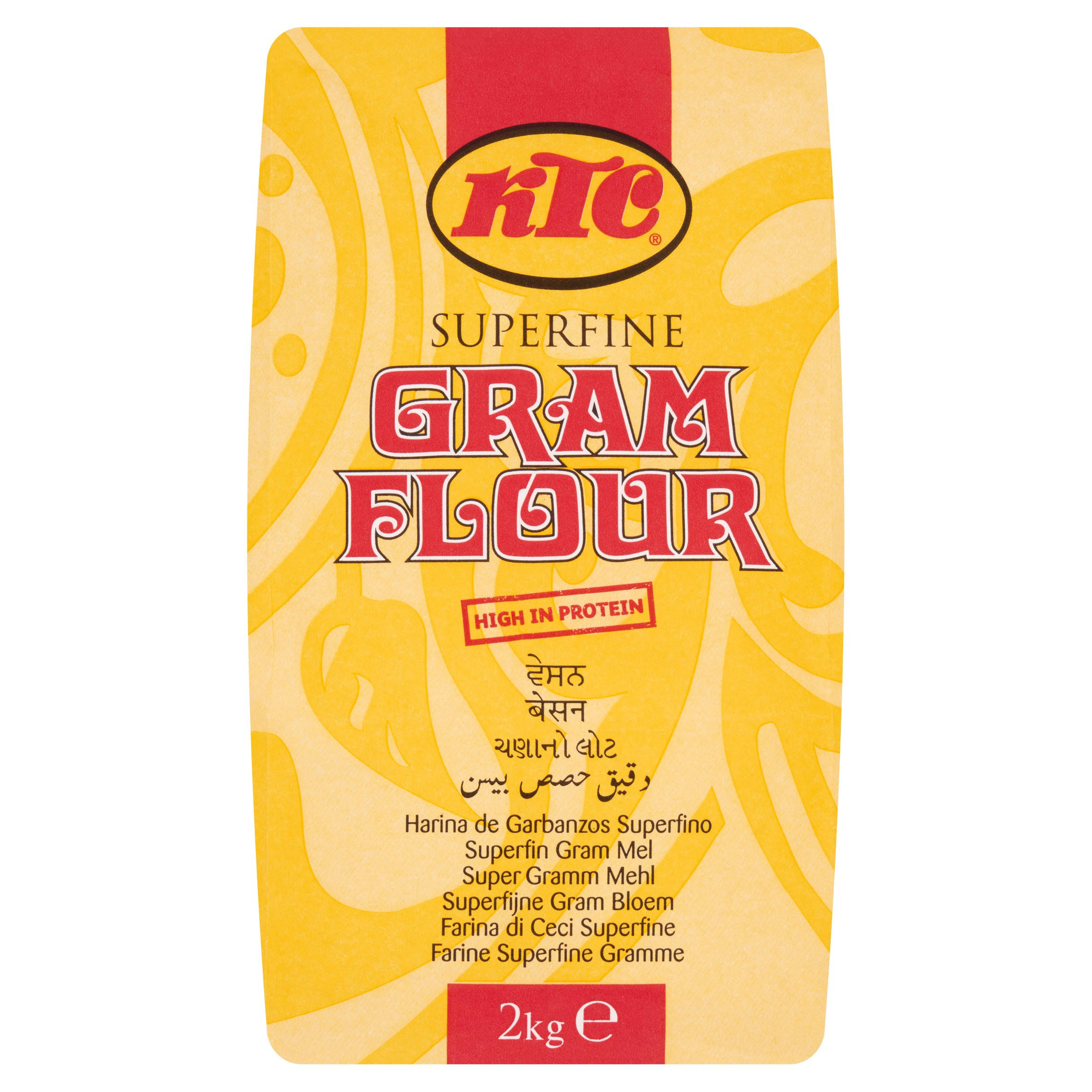 KTC Superfine Gram Flour 2kg | Home Baking | Iceland Foods