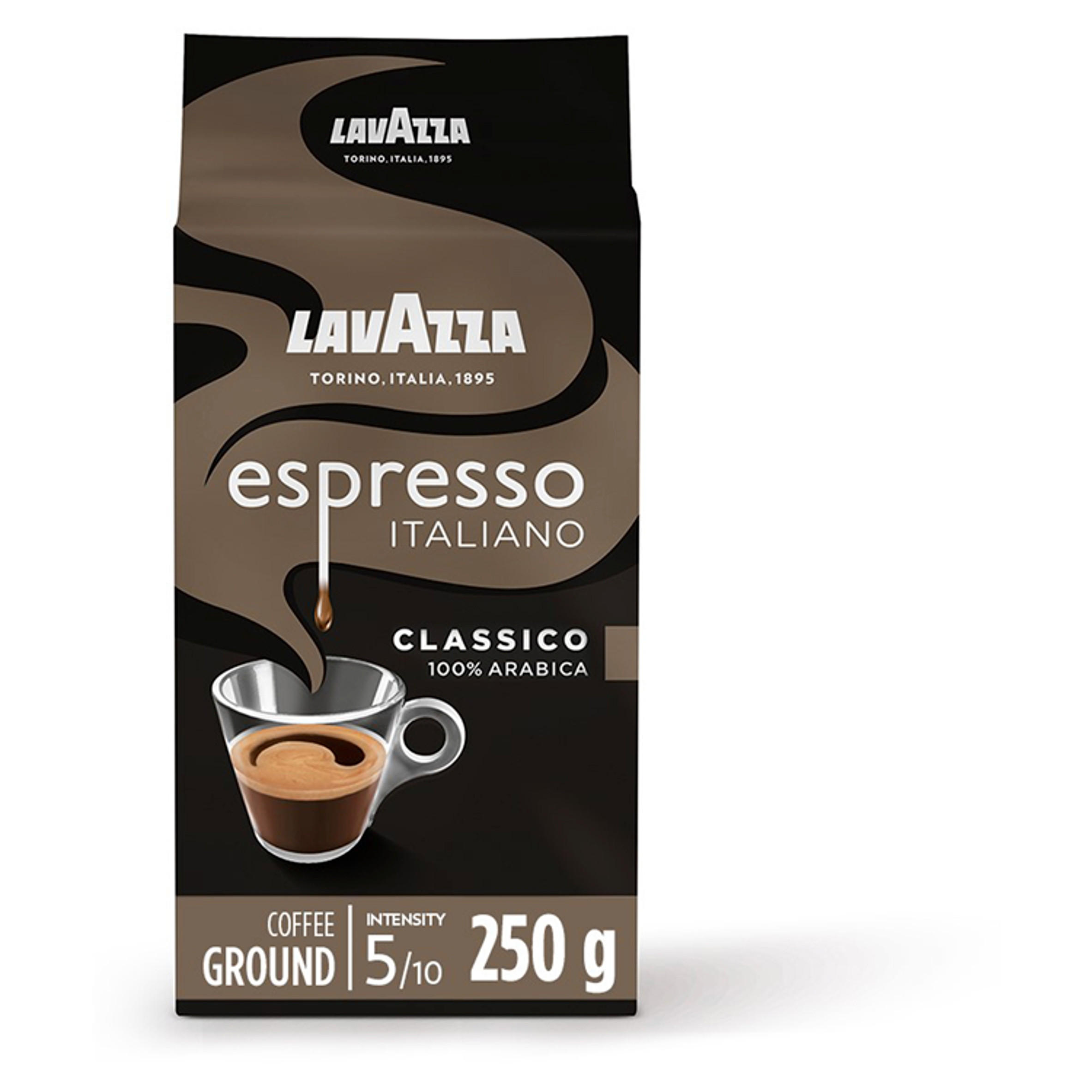 Lavazza Espresso Italiano Classico Ground Coffee 250g | Iceland Foods