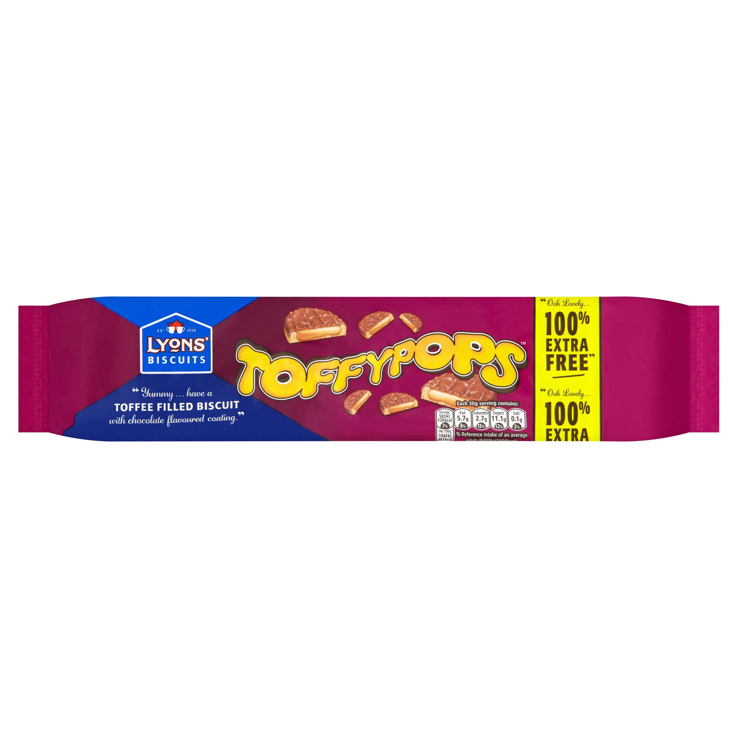 Lyons' Biscuits Toffypops 240g | Sweet Biscuits | Iceland Foods