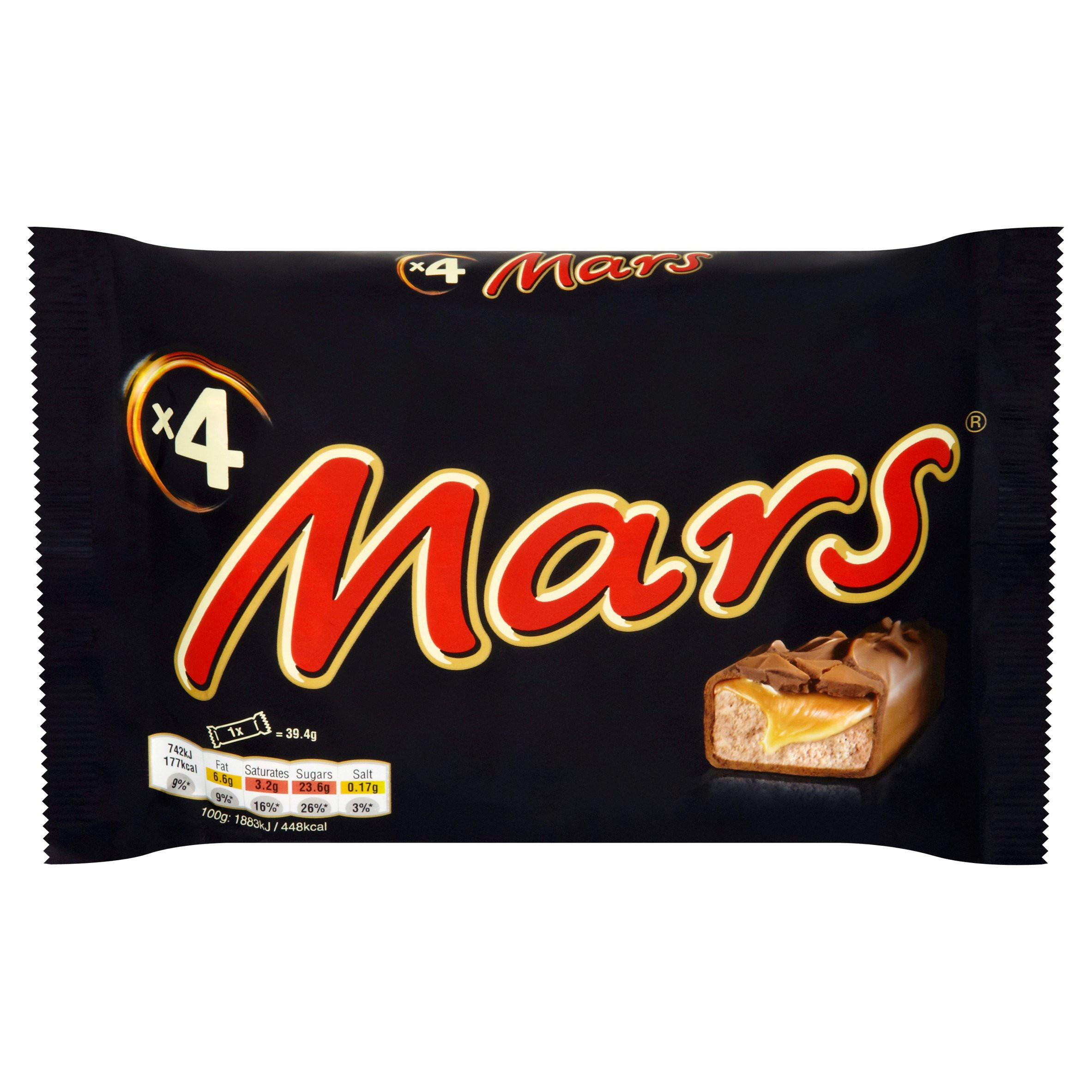 MARS® 4 x 39.4g (157.6g) | Multipacks | Iceland Foods