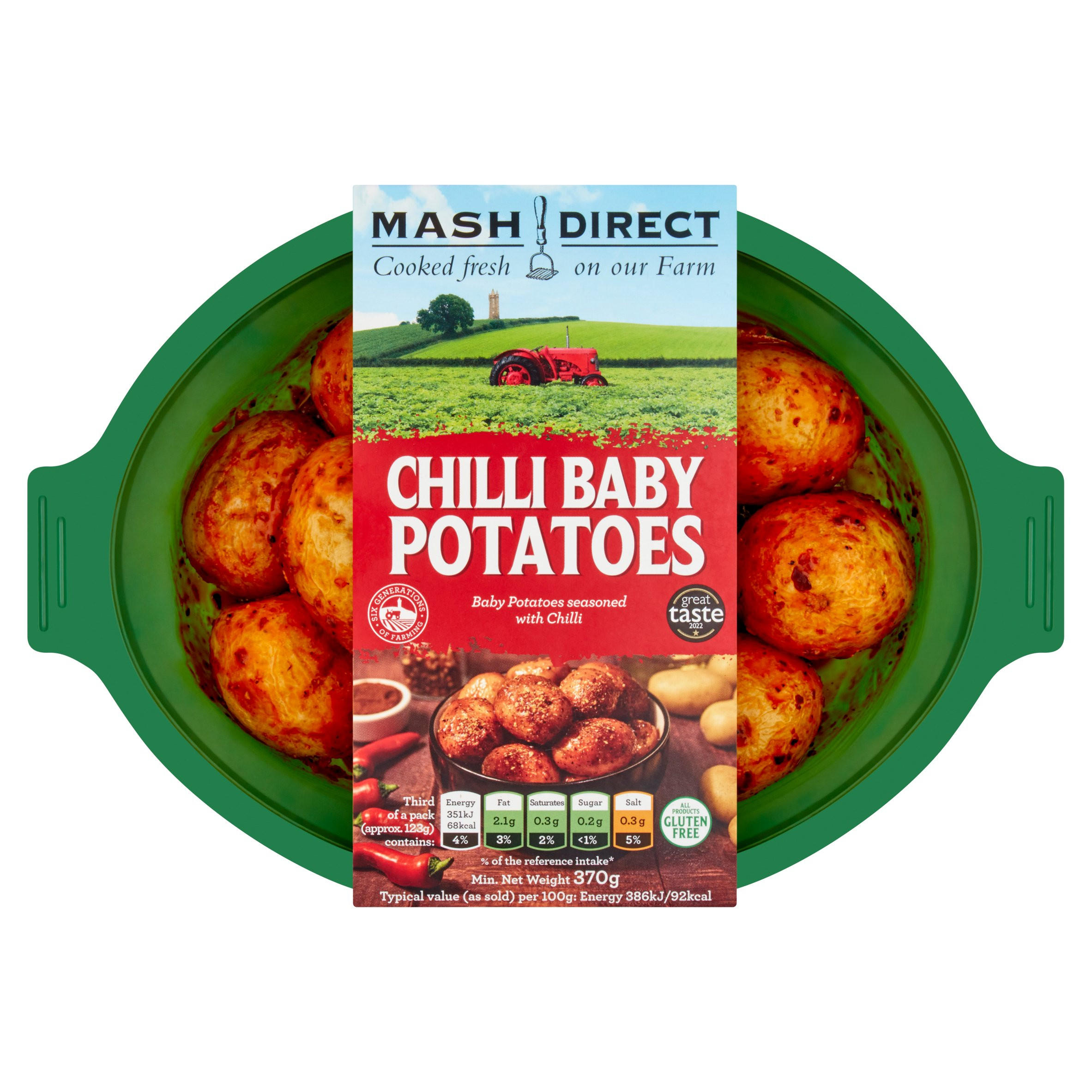 Mash Direct Chilli Baby Potatoes 370g | £2 Value | Iceland Foods
