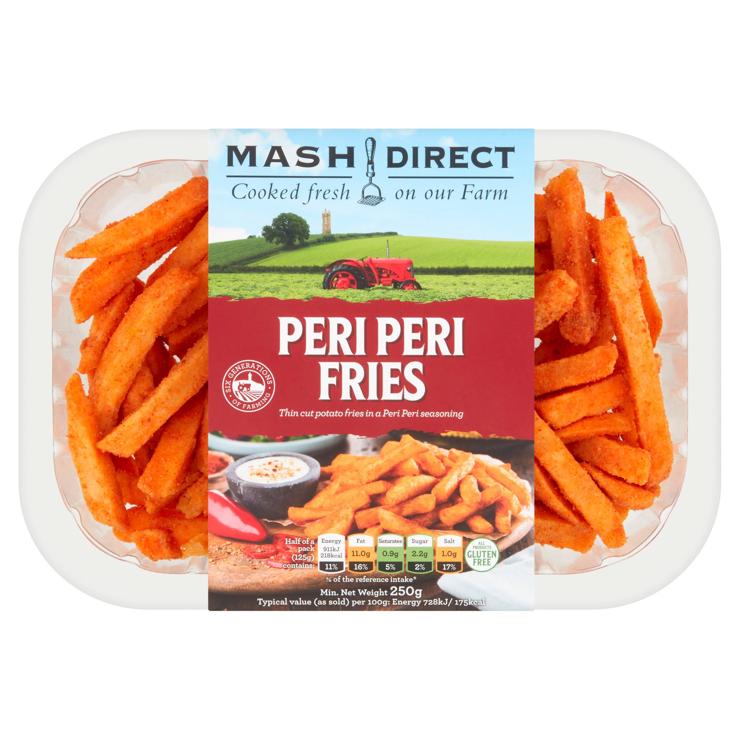 Mash Direct Peri Peri Fries 250g | Potatoes | Iceland Foods