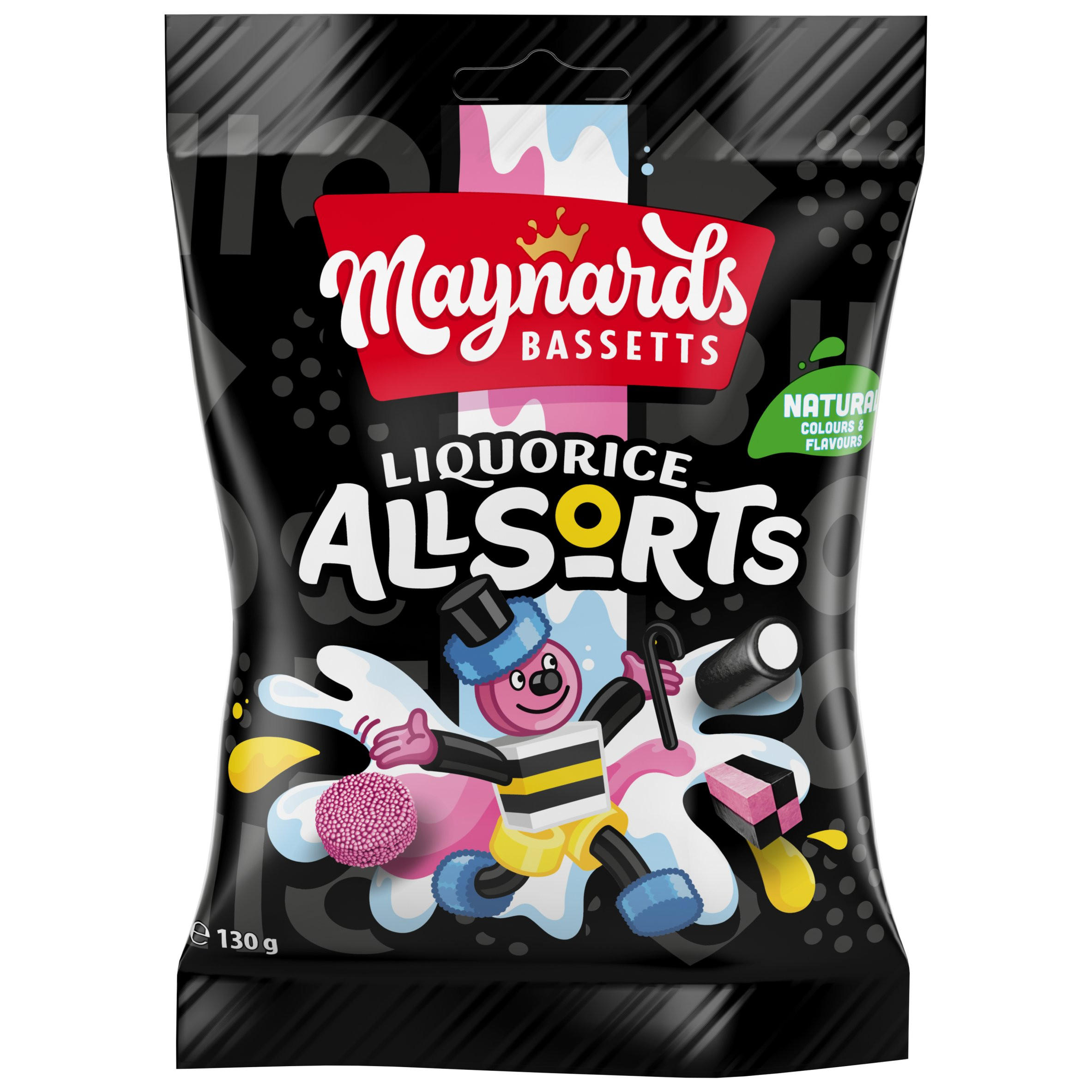 Maynards Bassetts Liquorice Allsorts 130g | Sweets | Iceland Foods