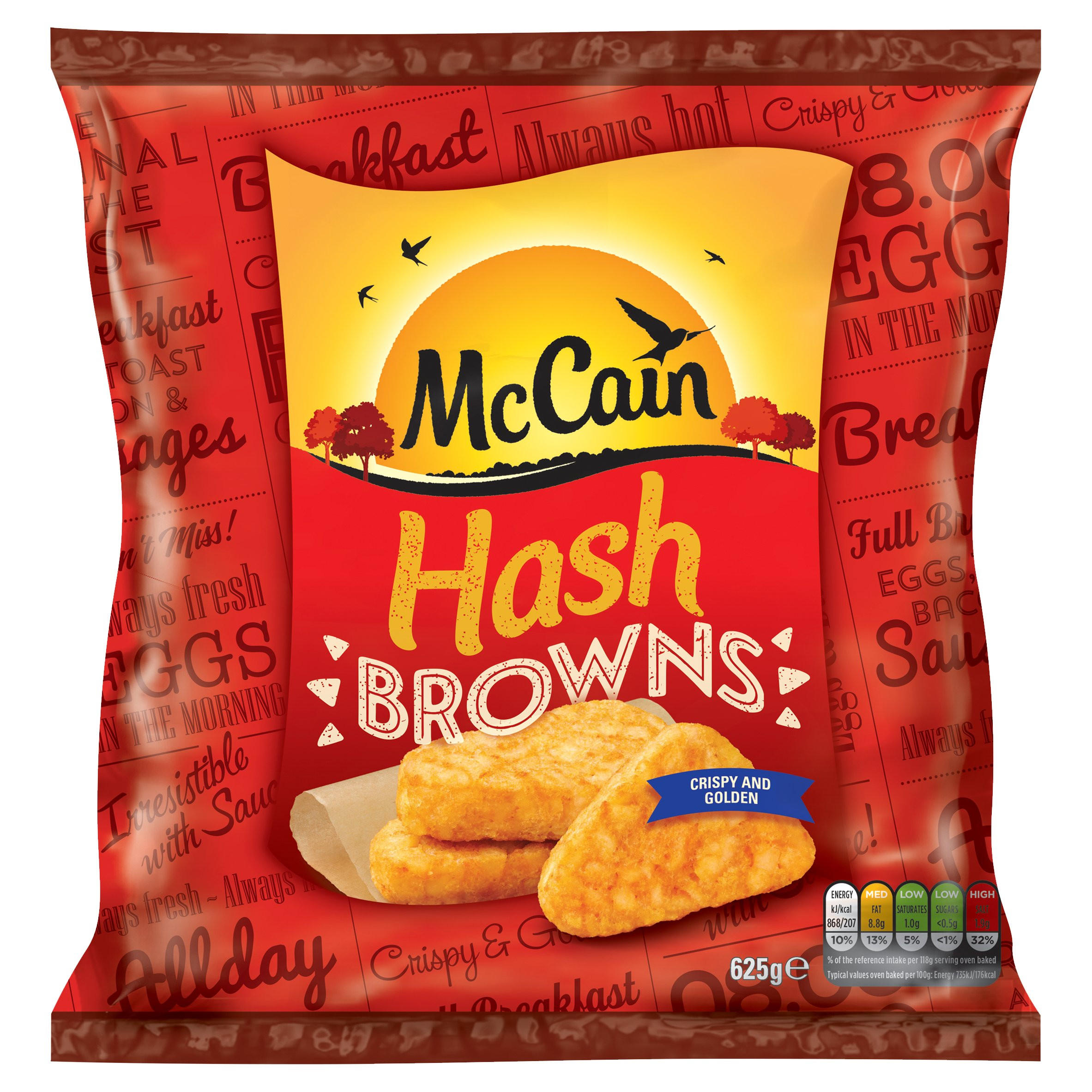 McCain Hash Browns 625g | Potatoes | Iceland Foods