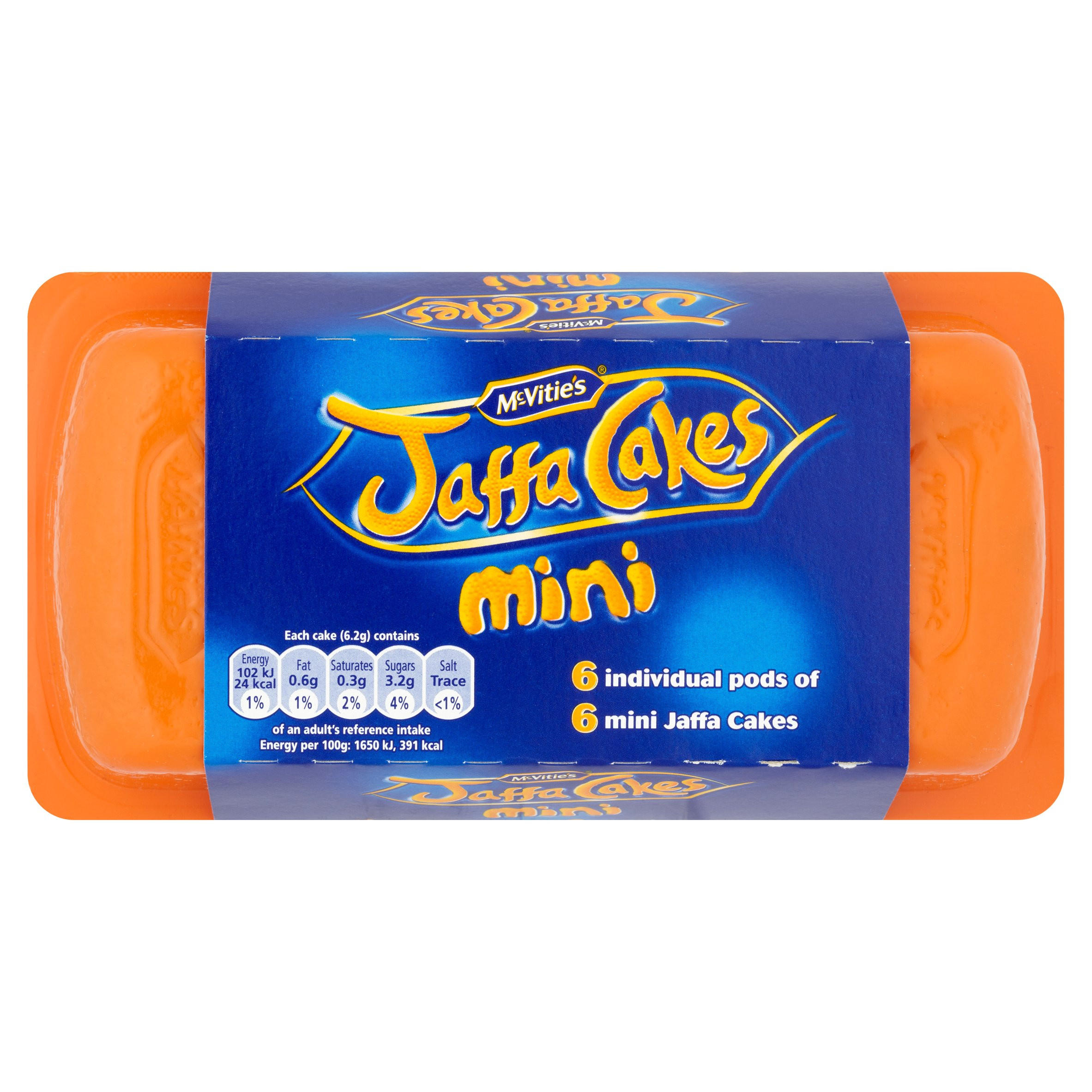 McVitie's Jaffa Cakes 6 Mini Cakes | Multipack Biscuits | Iceland Foods