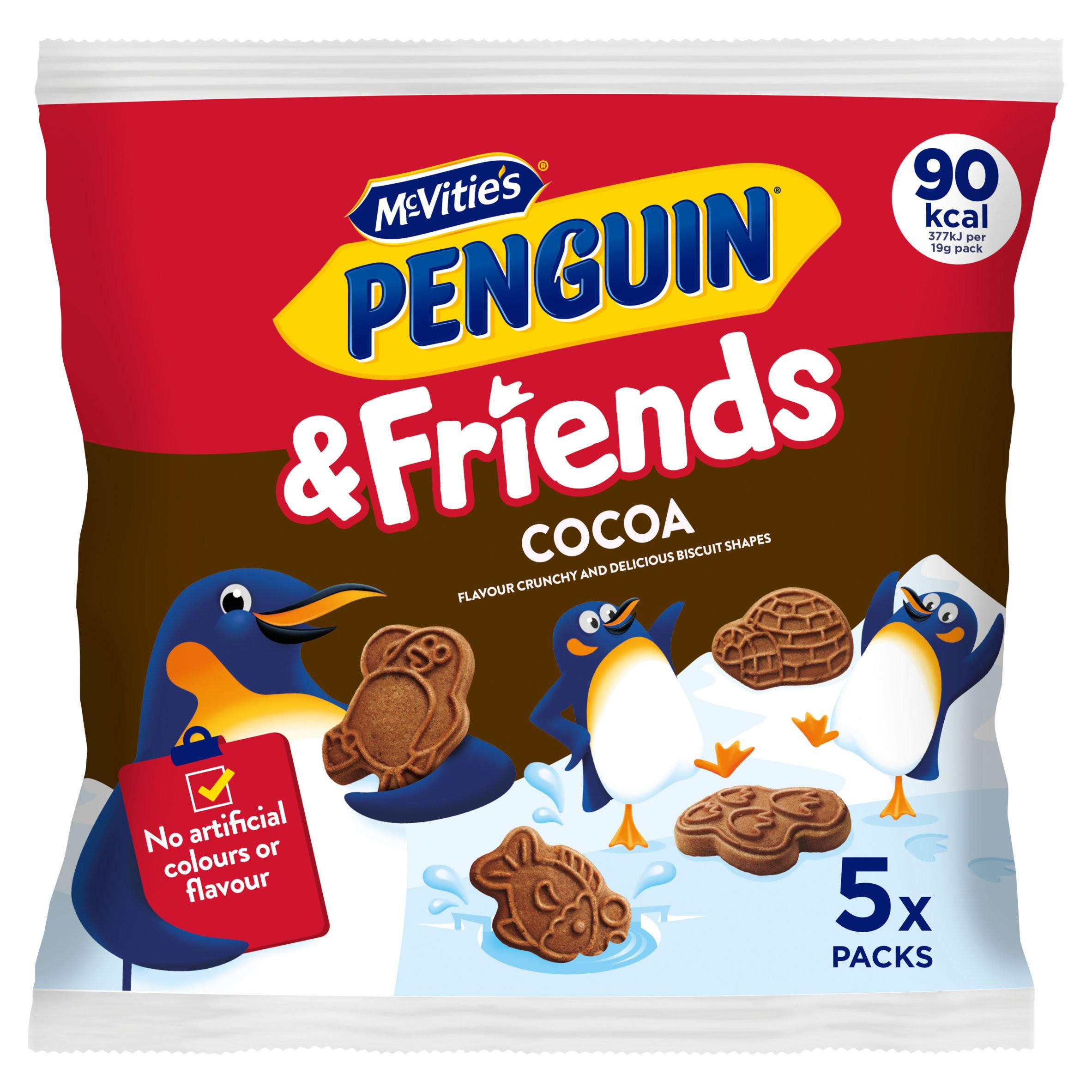 McVitie's Penguin & Friends Cocoa Flavoured Crunchy and Delicious ...