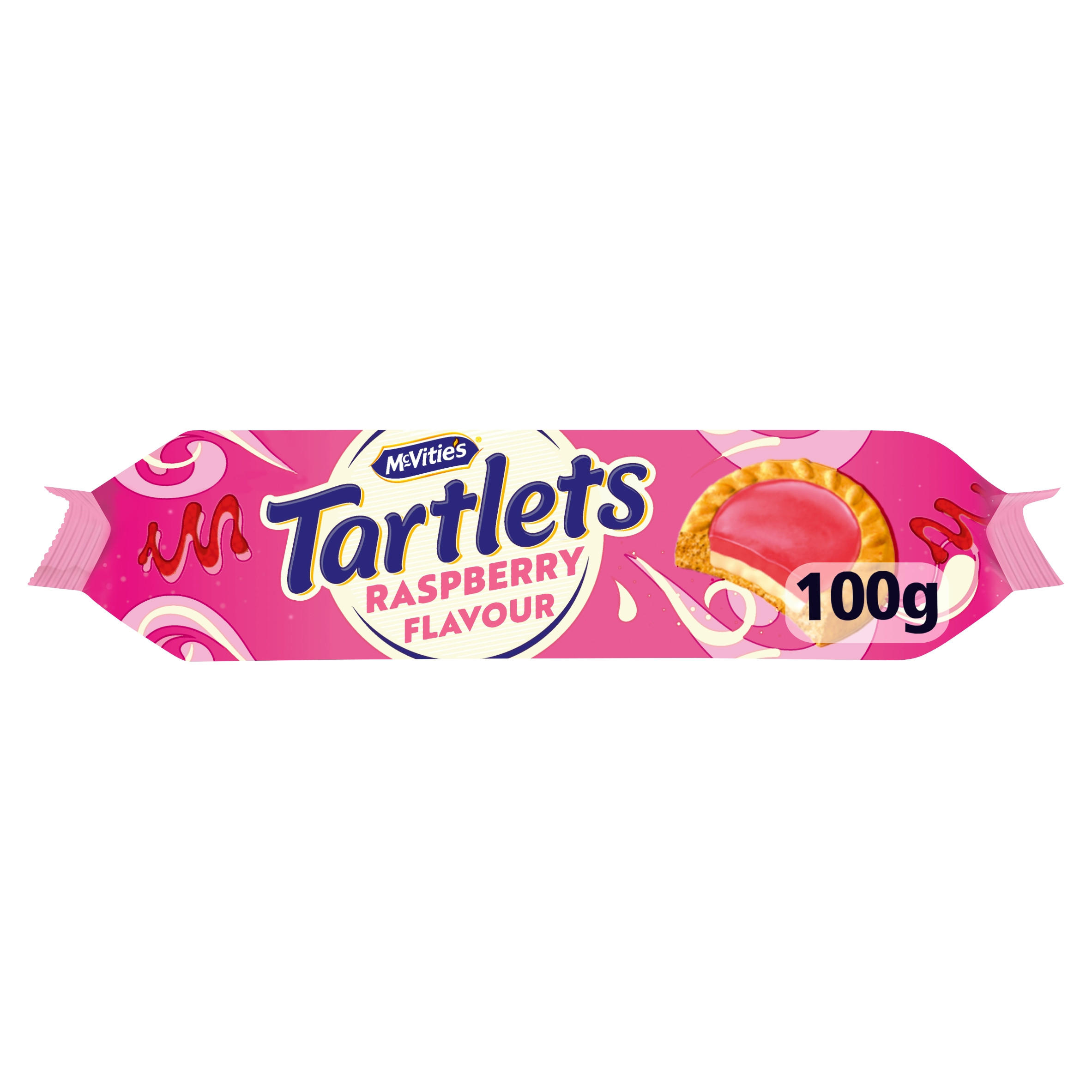 McVitie's Tartlets Raspberry Biscuits 100g | Sweet Biscuits | Iceland Foods