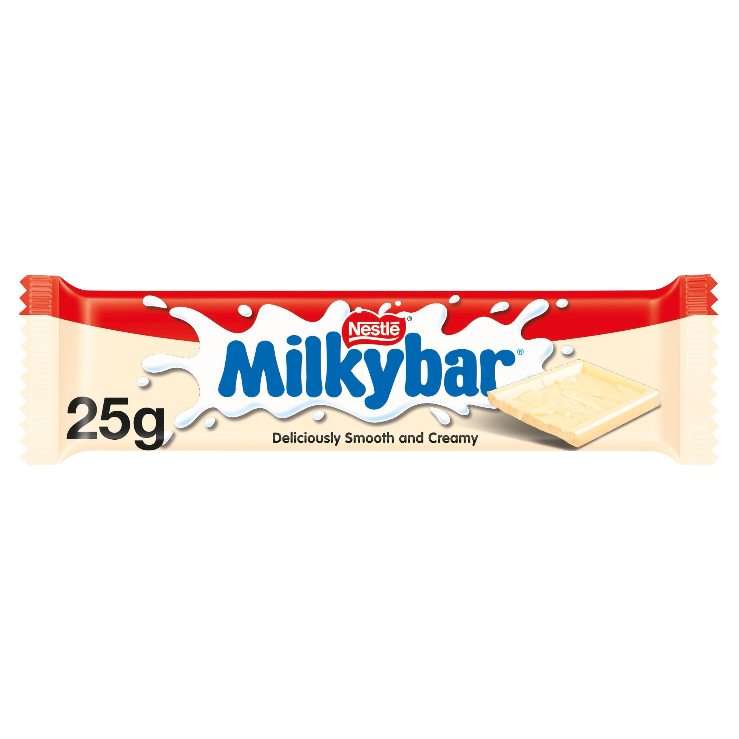 Milkybar White Chocolate Bar 25g | Single Chocolate Bars & Bags ...
