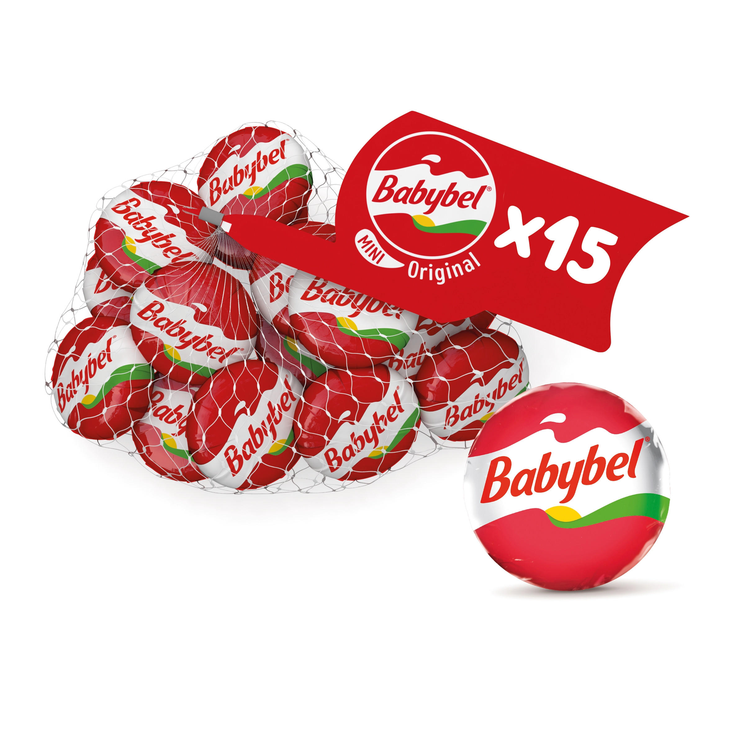 Mini Babybel Original Cheese Snacks 15 x 20g | Cheese Snacks & Spreads ...